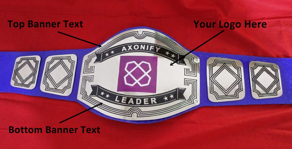 Custom AXonify Logo Wrestling Belt USA – Shop Now