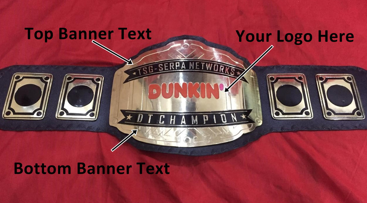 USA Custom Dunkin Logo Wrestling Championship Belt Online