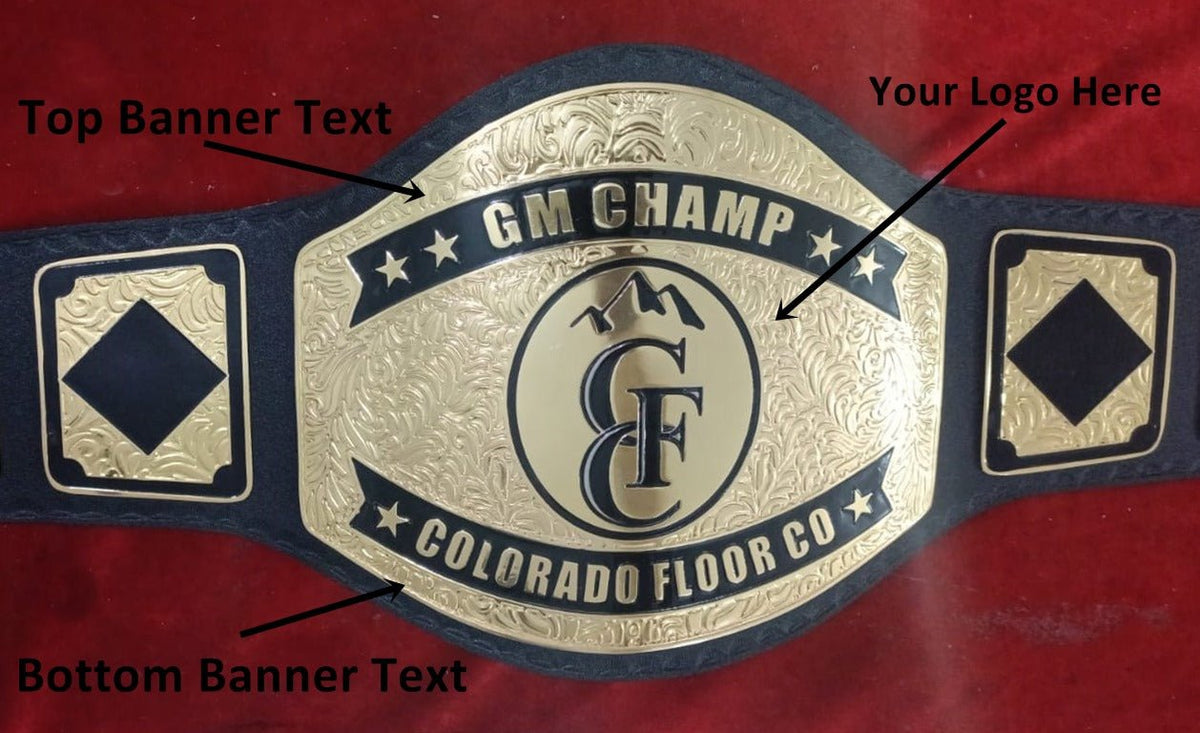 CFC Logo Wrestling Championship Belt | Custom Made USA
