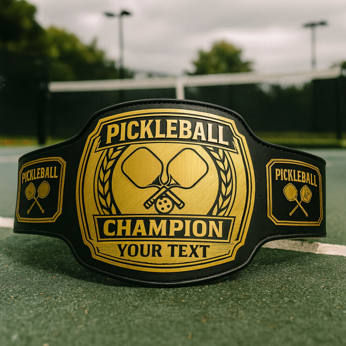 Pickleball Championship Belt – Champion’s Trophy