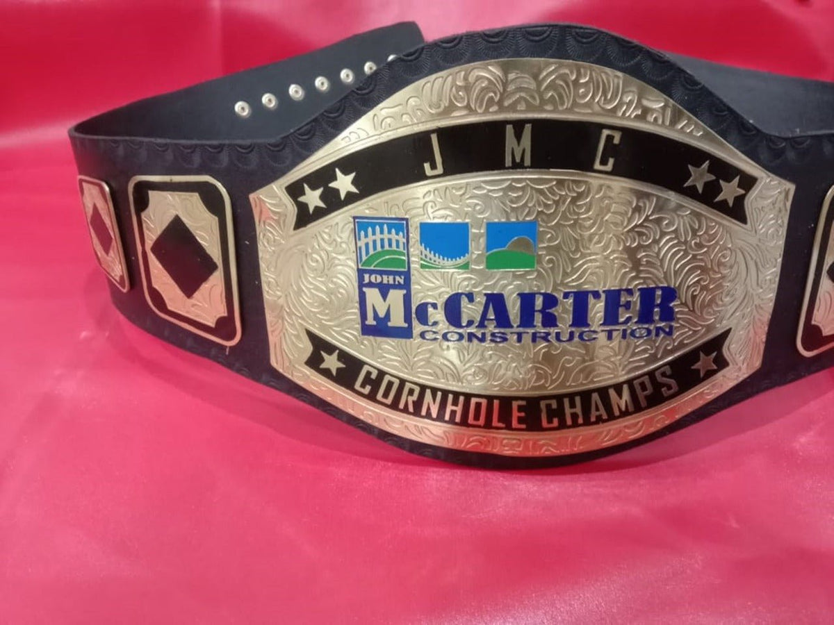 Personalize Your John McCarter Wrestling Championship Belt