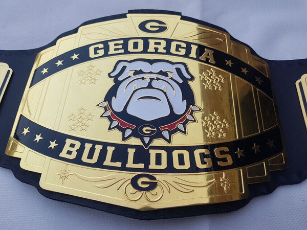 Georgia Bulldog Belts – Customize Wrestling Belts